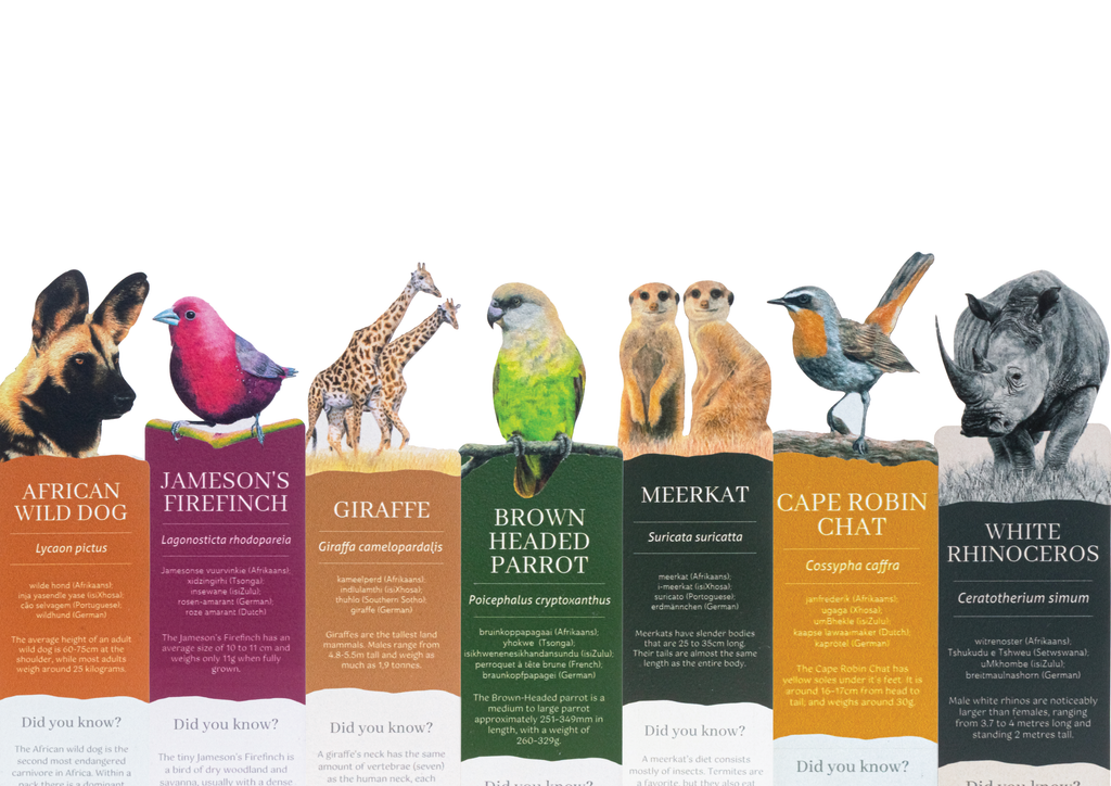 Wooden Bookmarks – Matthew Bell Wildlife Art